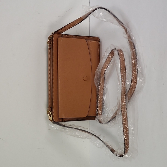 Halogen | Bags | New Halogen Tan Leather Convertible Crossbody Shoulder ...